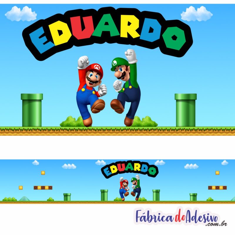 Super Mario Wallpaper Border